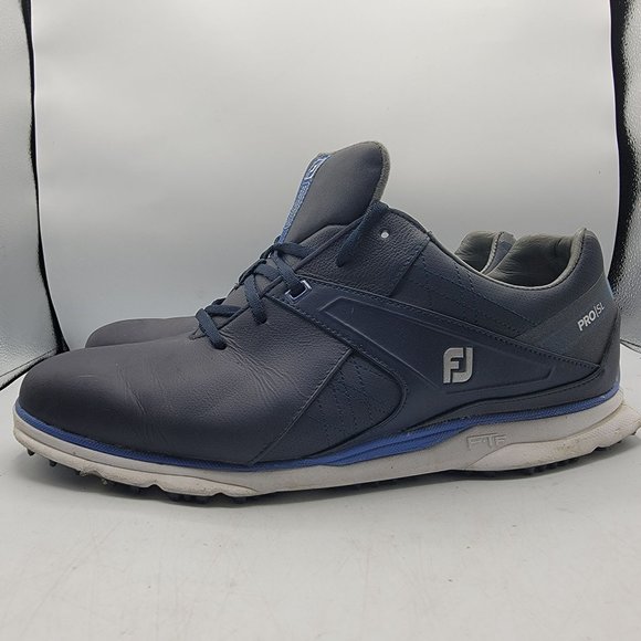 FootJoy | Shoes | Footjoy Pro Sl Spikeless Mens 2m Blue Golf Shoes ...